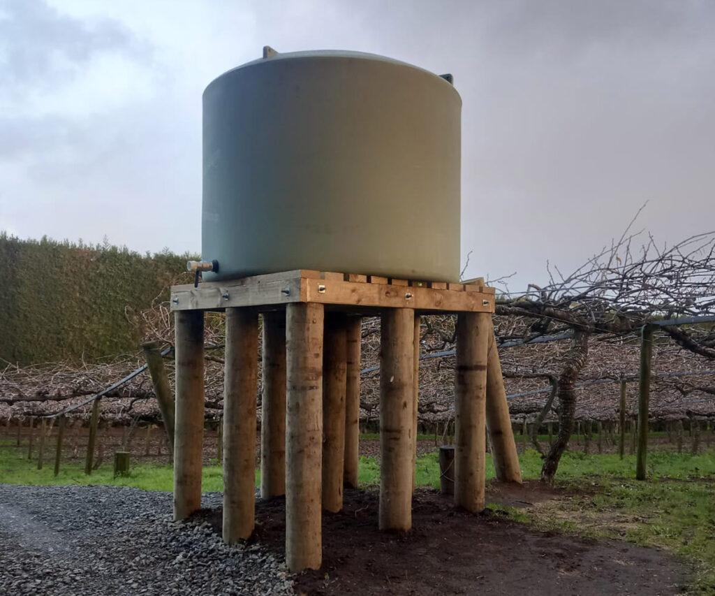 Custom Tank Stands for Orchards | BK Developments NZ